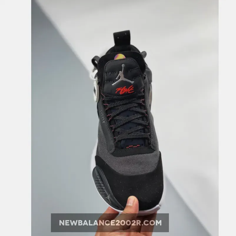 Air Jordan 34 Low "Heritage" Black/Metallic Silver-White-Red Orbit ...